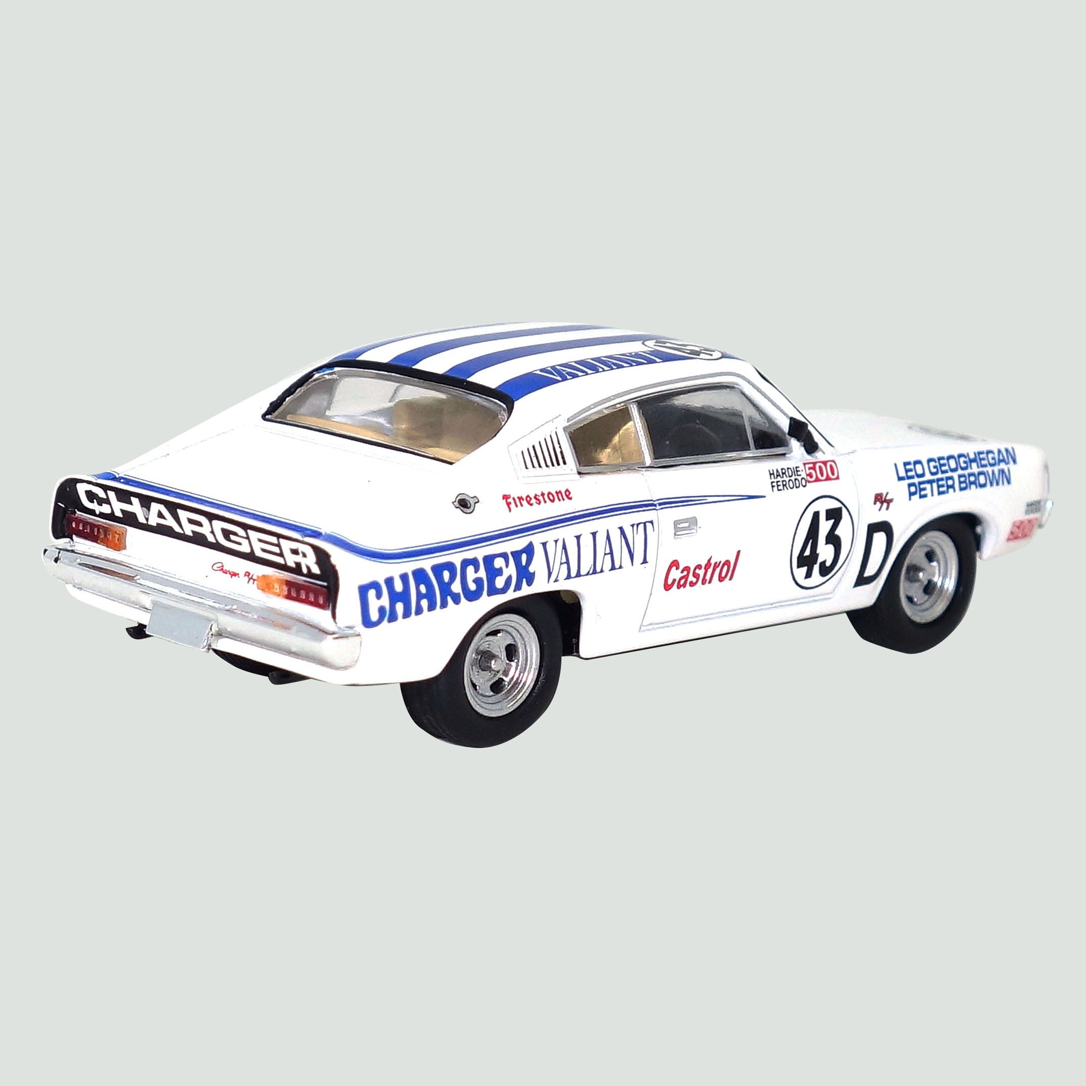 1:64 1972 E38 VALIANT CHARGER R/T - LEO GEOGHEGAN – cooee classics